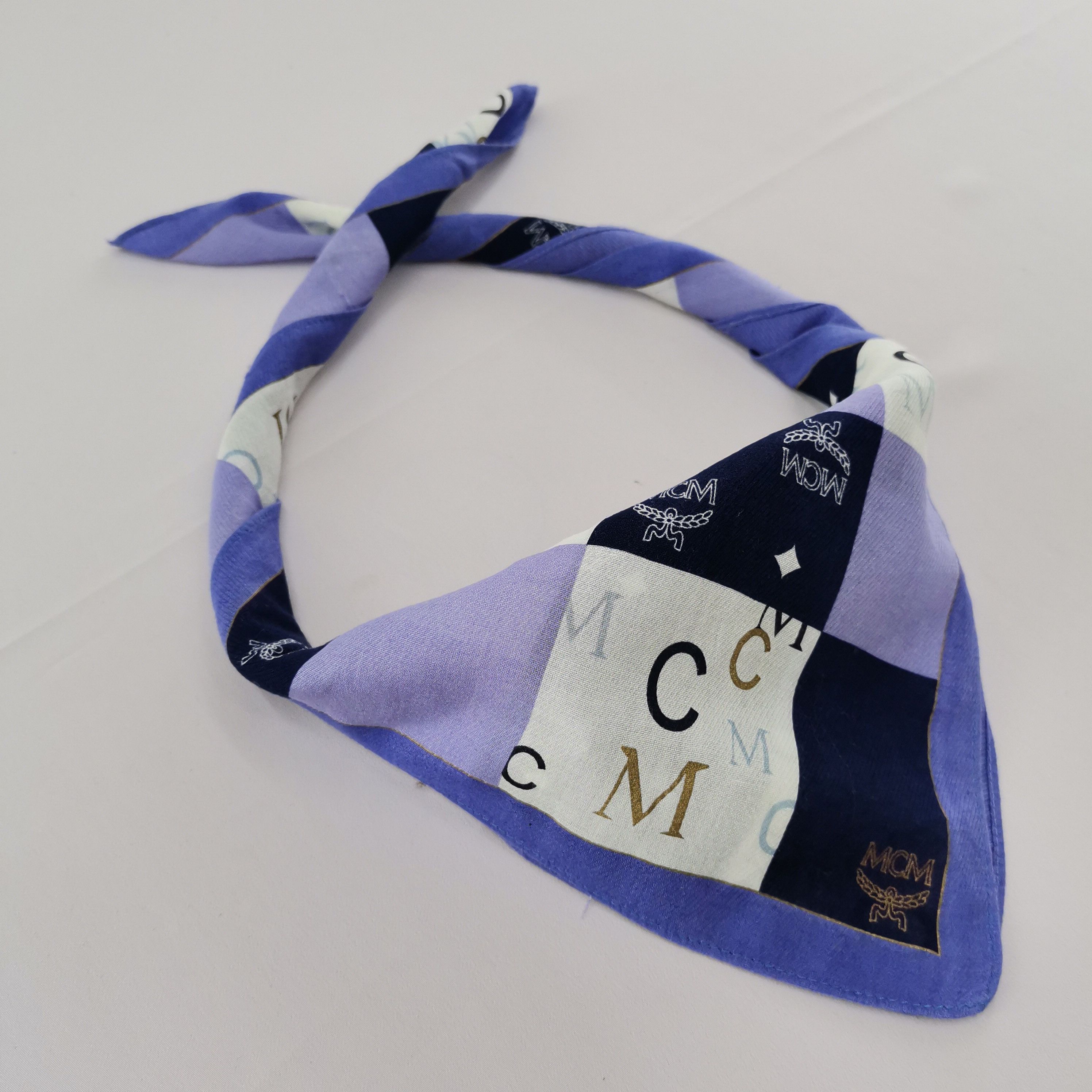 MCM MCM Silk Scarf Handkerchief M031 | Grailed