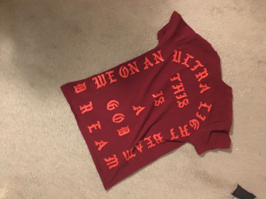 Kanye West TLOP Tour Merch UltraLight Beam | Grailed