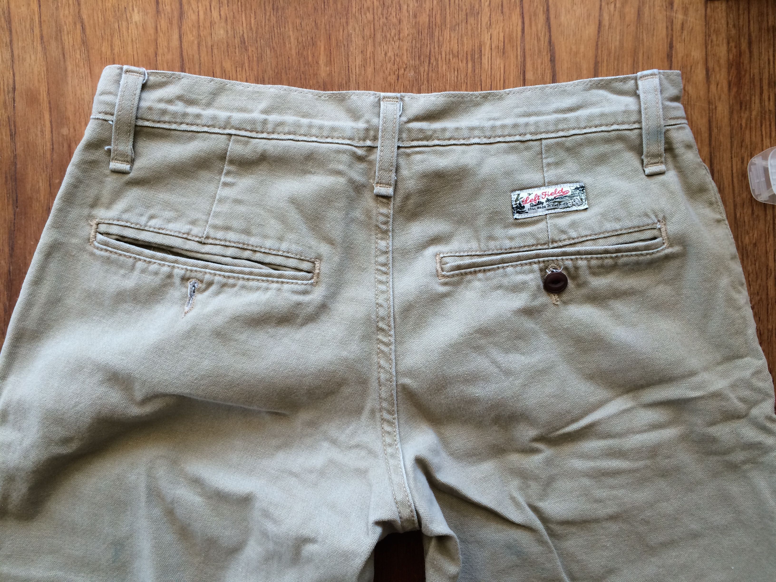 Left Field Nyc "Wheat" Chino | Grailed