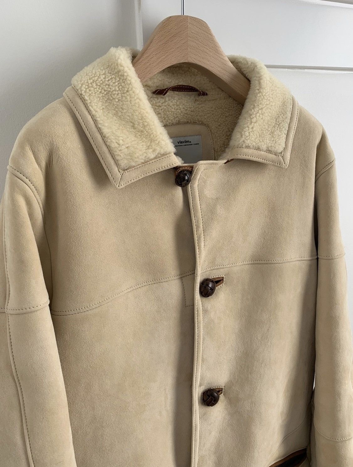 Visvim Patton size 5 Veg shearling | Grailed