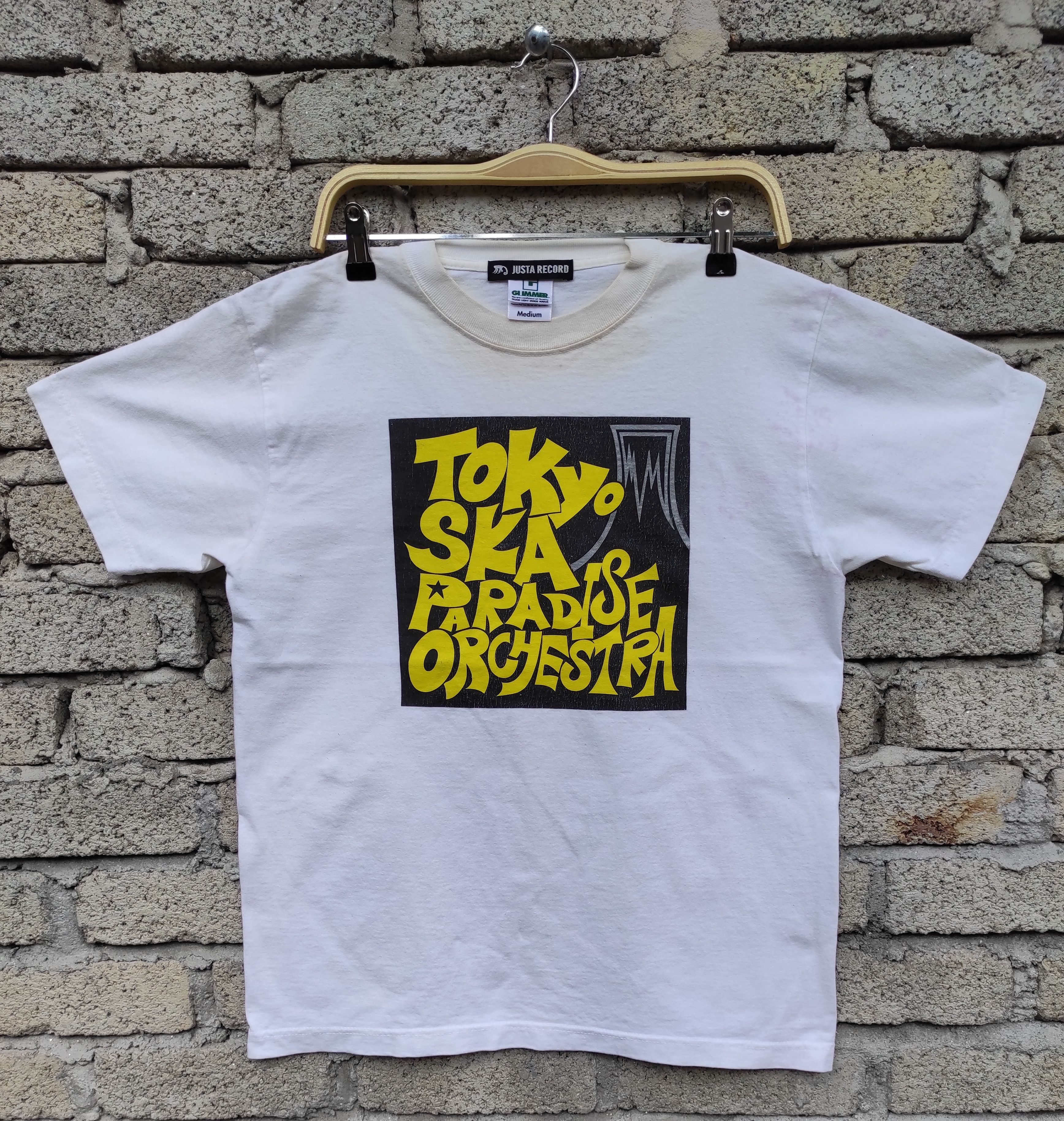 Band Tees × Japanese Brand × Rock T Shirt Justa Record - Tokyo Ska ...