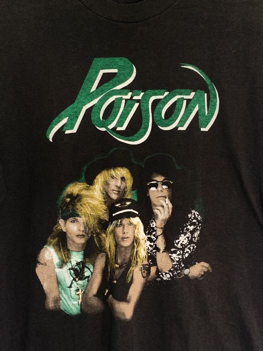 Vintage Vintage Poison Band Shirt | Grailed