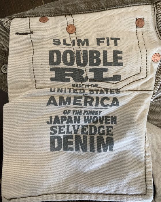 Rrl Ralph Lauren Rrl Slim Fit Denim Limited Edition Olive Green 30x34 Grailed