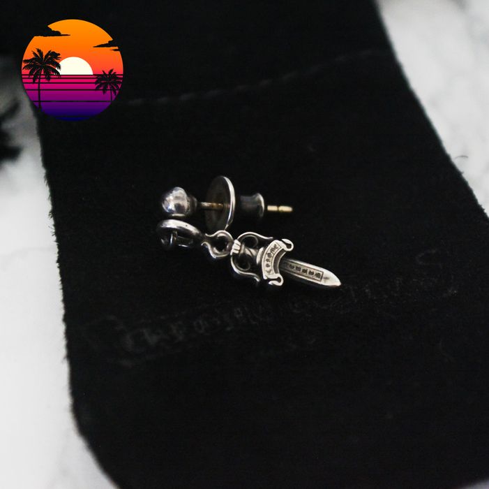 Chrome Hearts Chrome Hearts Dagger Drop Earring | Grailed