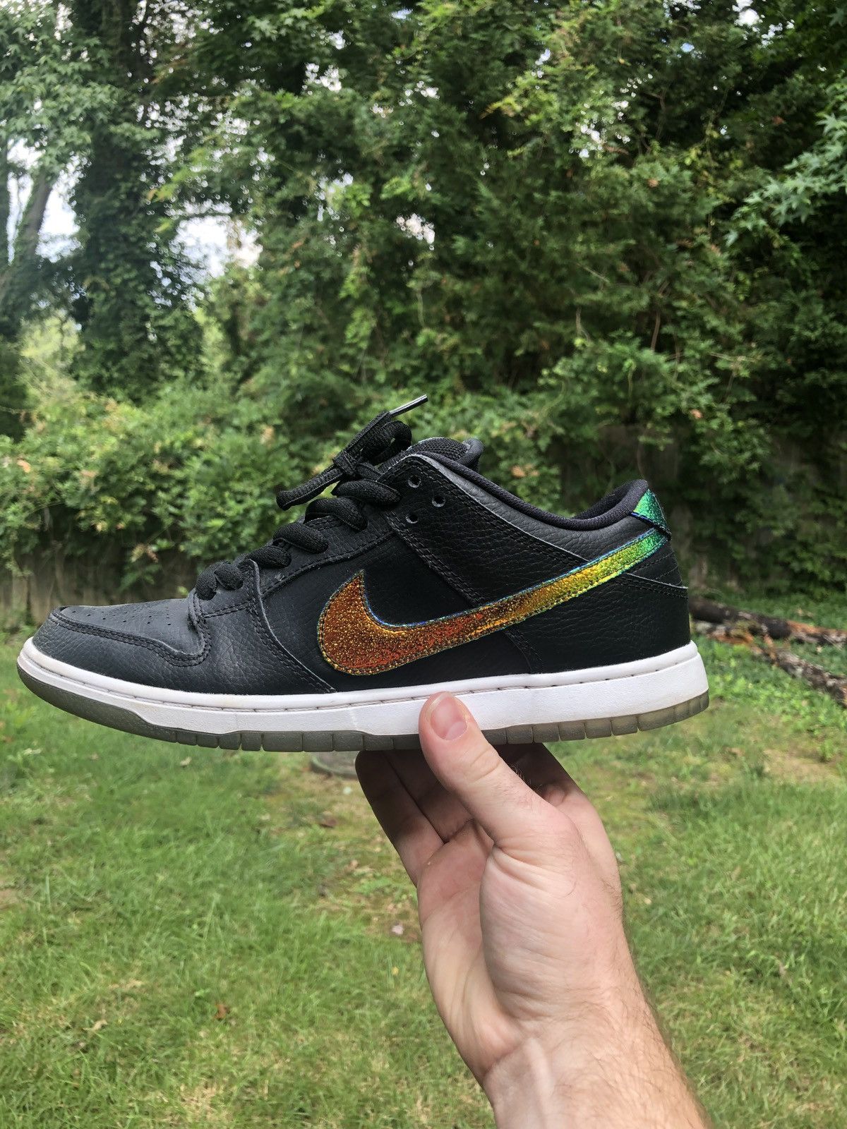 Nike Nike SB Dunk Low Sparkle (Oil Spill) | Grailed