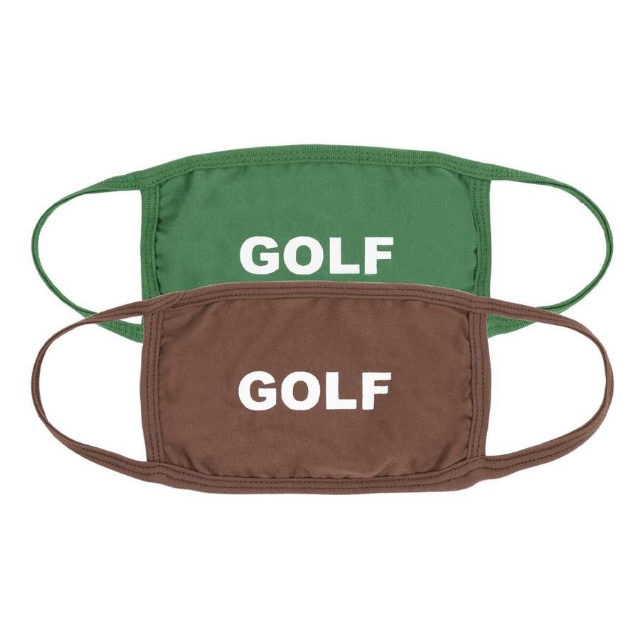 Golf Wang × Tyler The Creator GOLF FACE MASK 2PK by GOLF WANG | Grailed