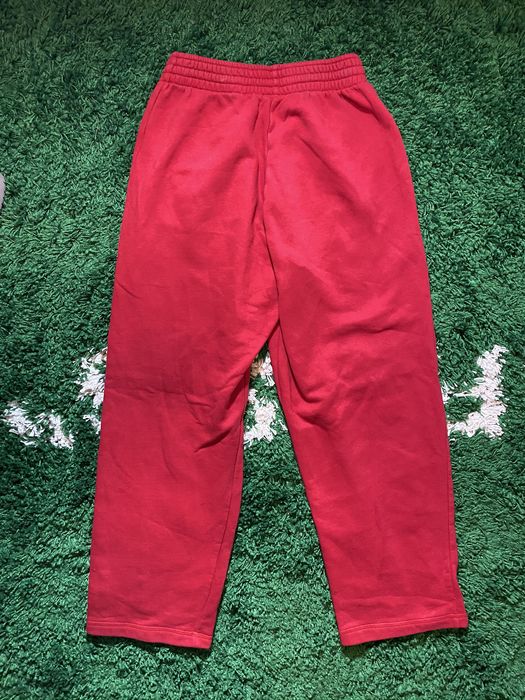 Jordan Brand Air Jordan Red Black Sweatpants | Grailed
