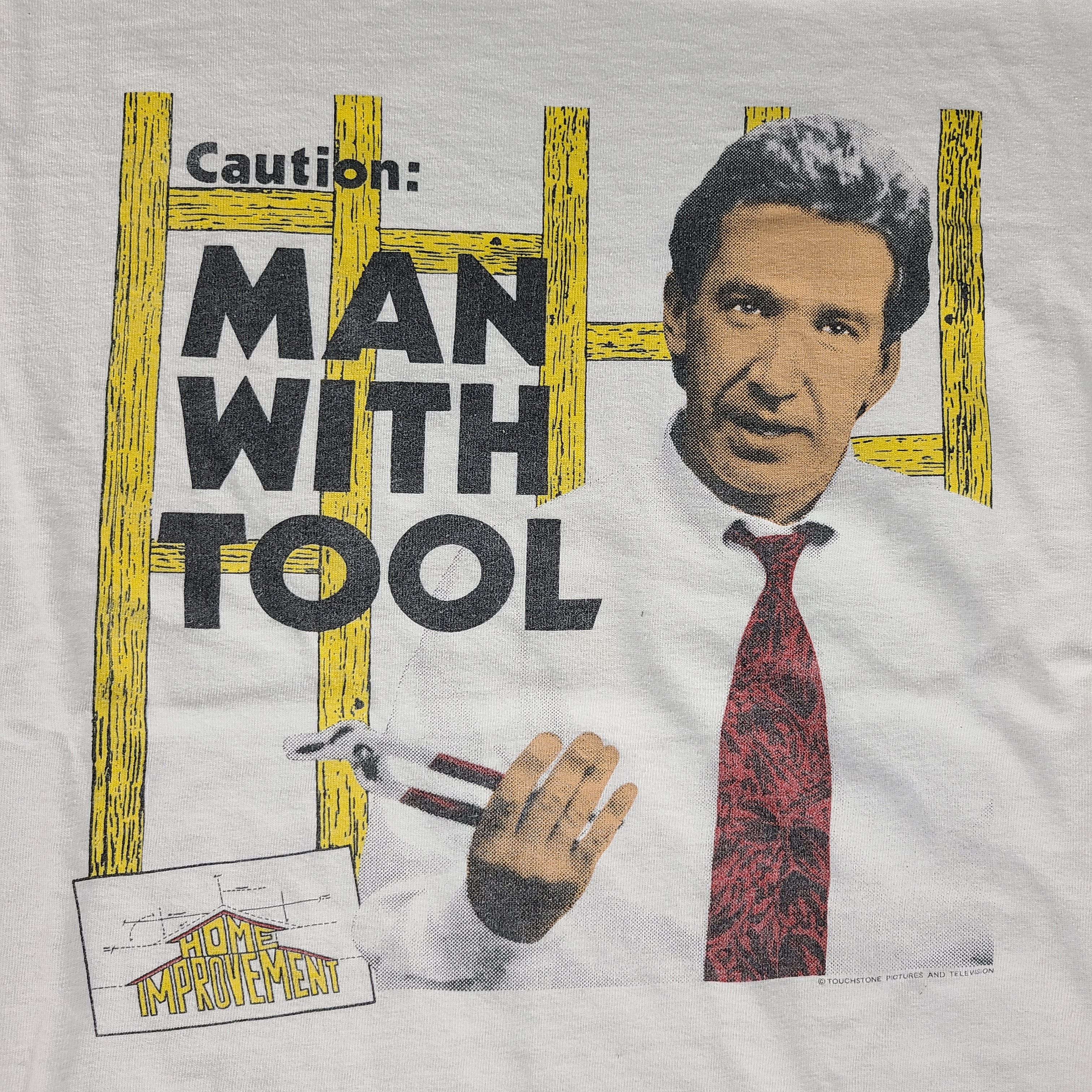 Vintage 90s Home Improvement Tim Tool Man Talyor TV show shirt Tee ...