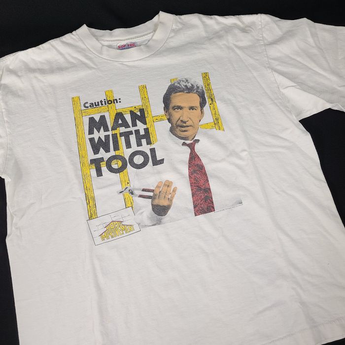 Vintage 90s Home Improvement Tim Tool Man Talyor TV show shirt Tee ...