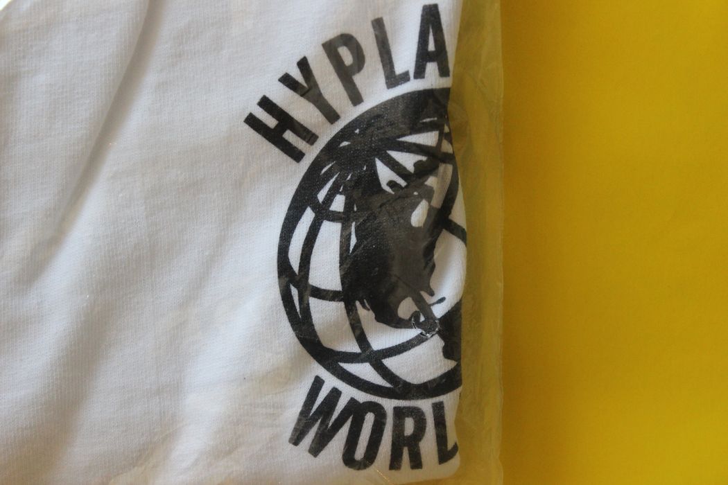 Hypland Hypeland WorldWide Logo T-shirt, Size: XL (white) | Grailed
