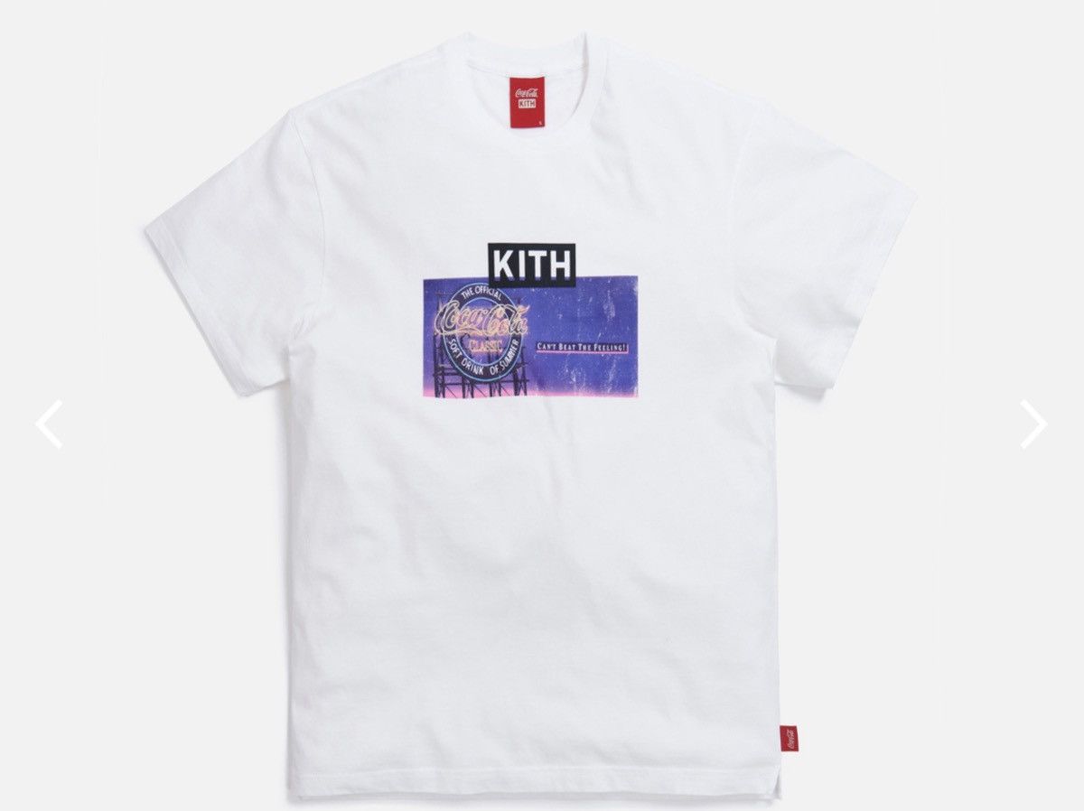 Coca Cola × Kith × Vintage Kith x Coca-Cola Classic Vintage Tee White XS T-Shirt | Grailed