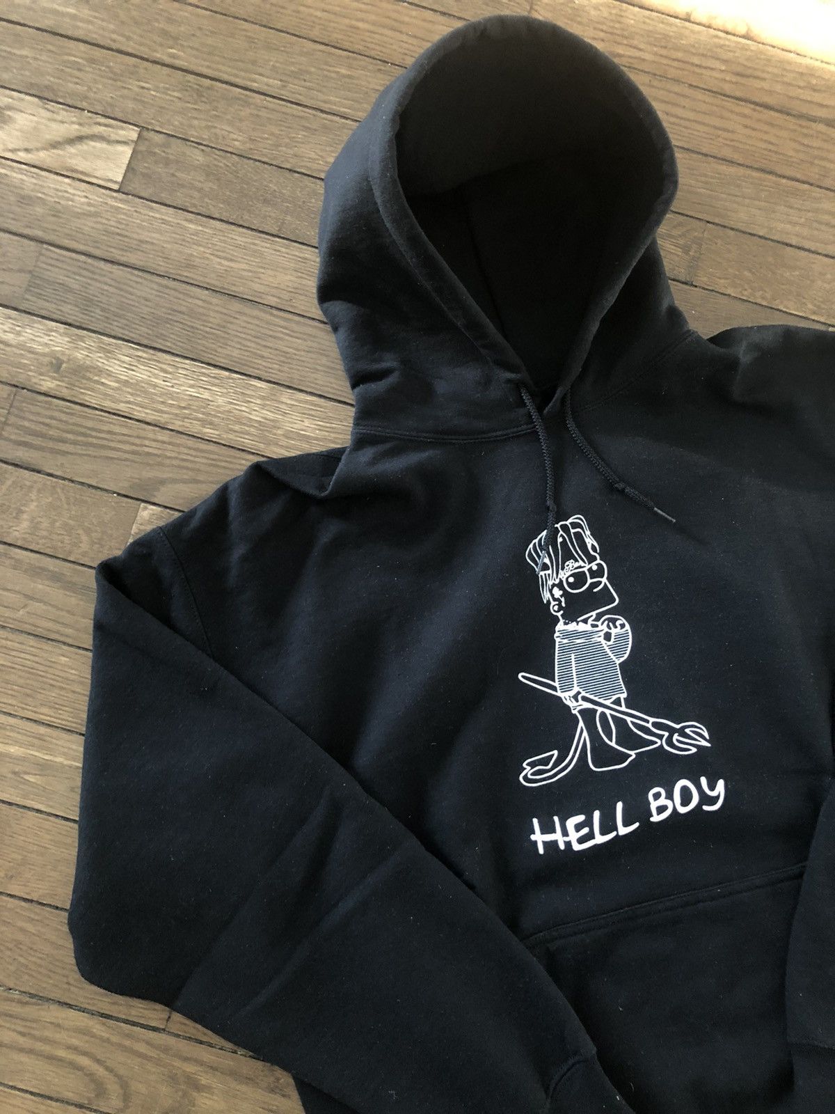 Superrradical Superrradical x Lil Peep Hellboy Bart Simpsons Black ...