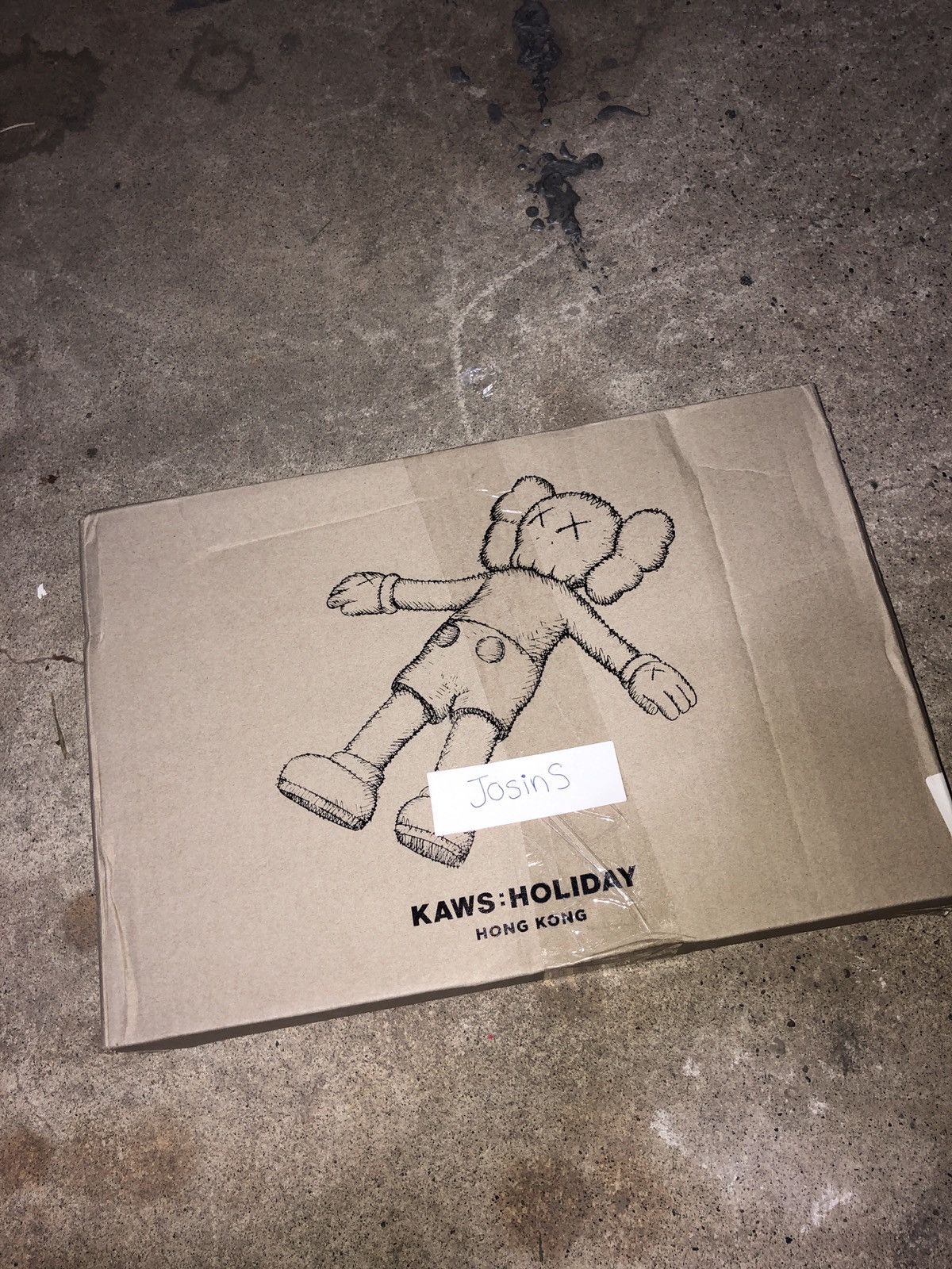 Kaws Kaws Holiday Hong Kong Floating Bed Grey | Grailed