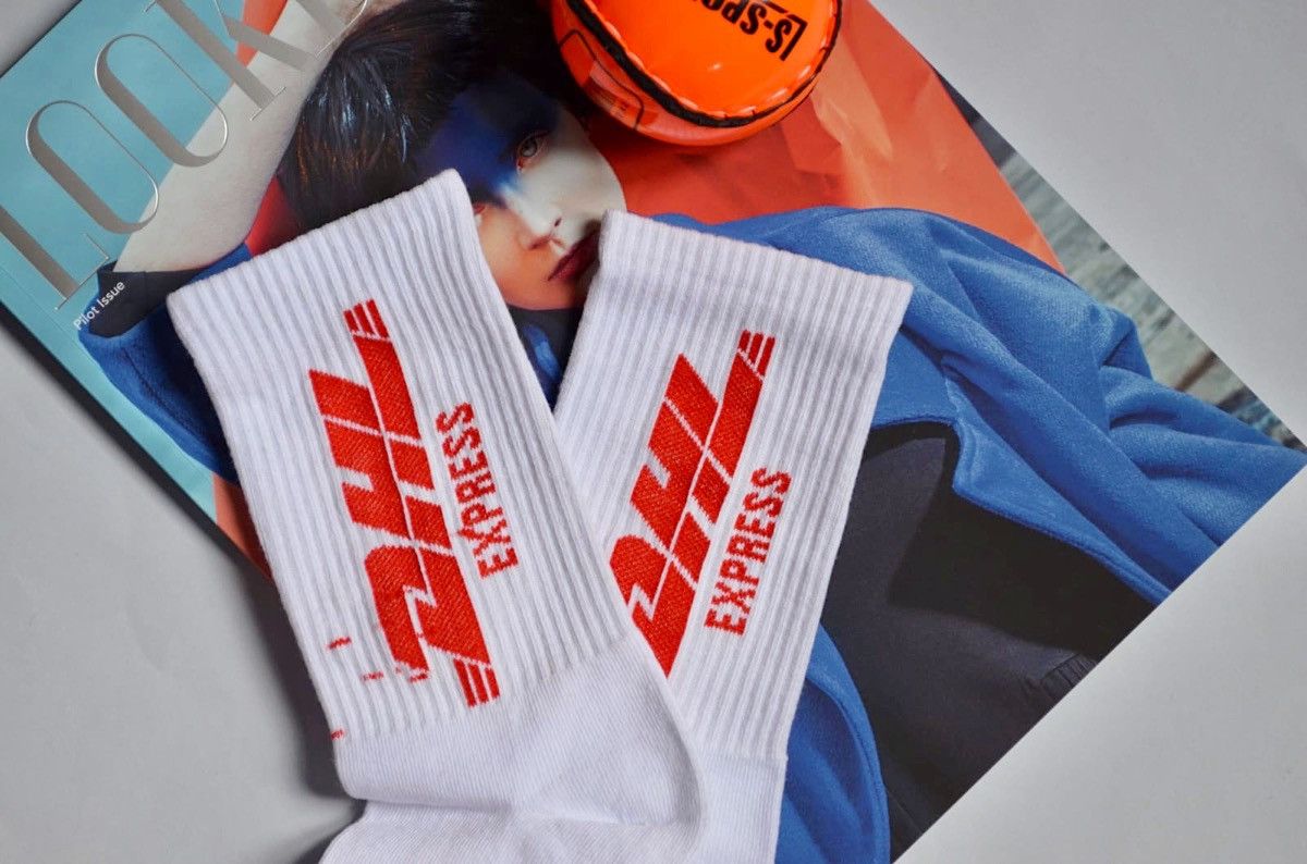 Streetwear Sporty DHL ExPRESS Socks | Grailed