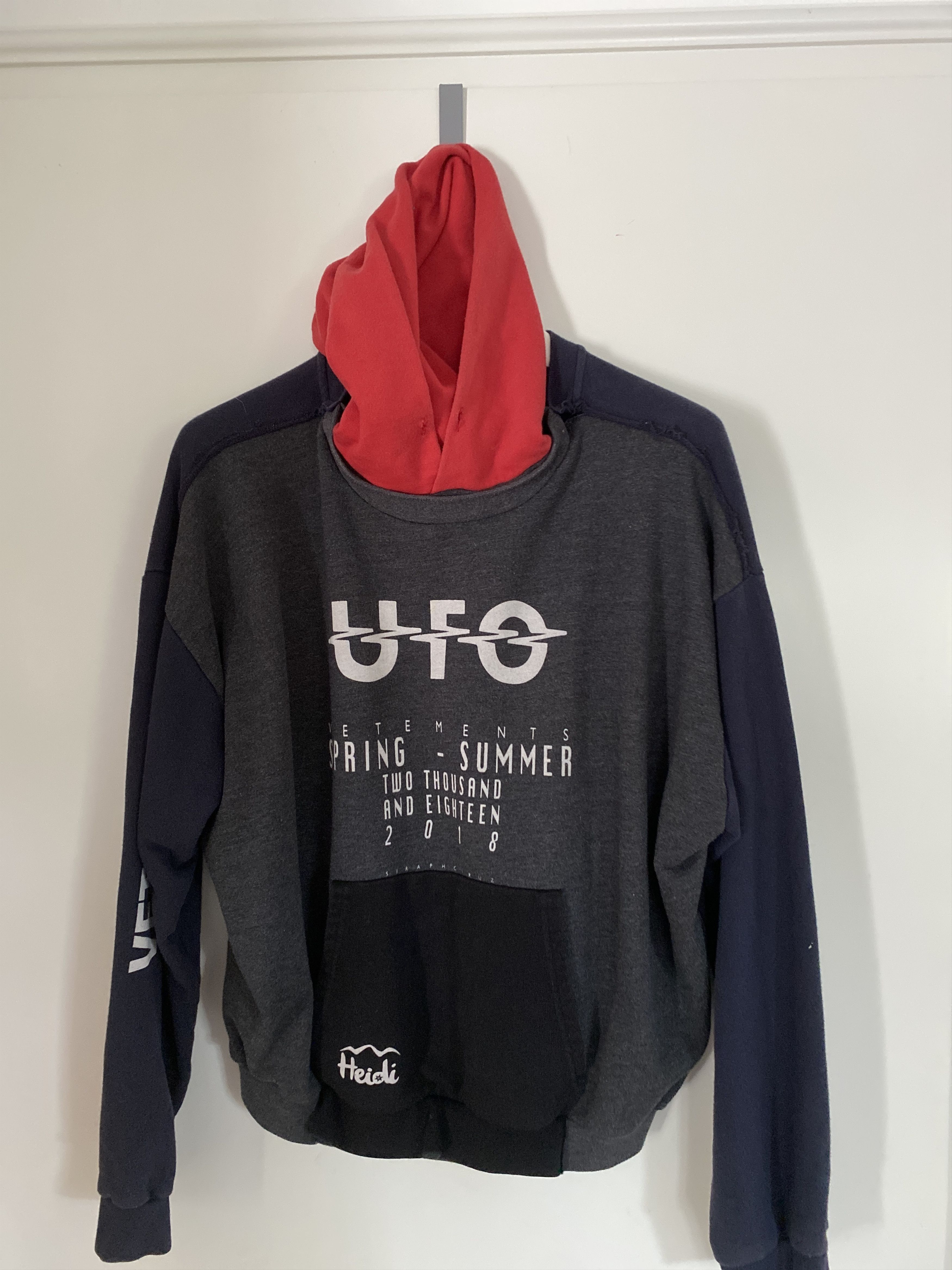 Vetements UFO Hoodie | Grailed