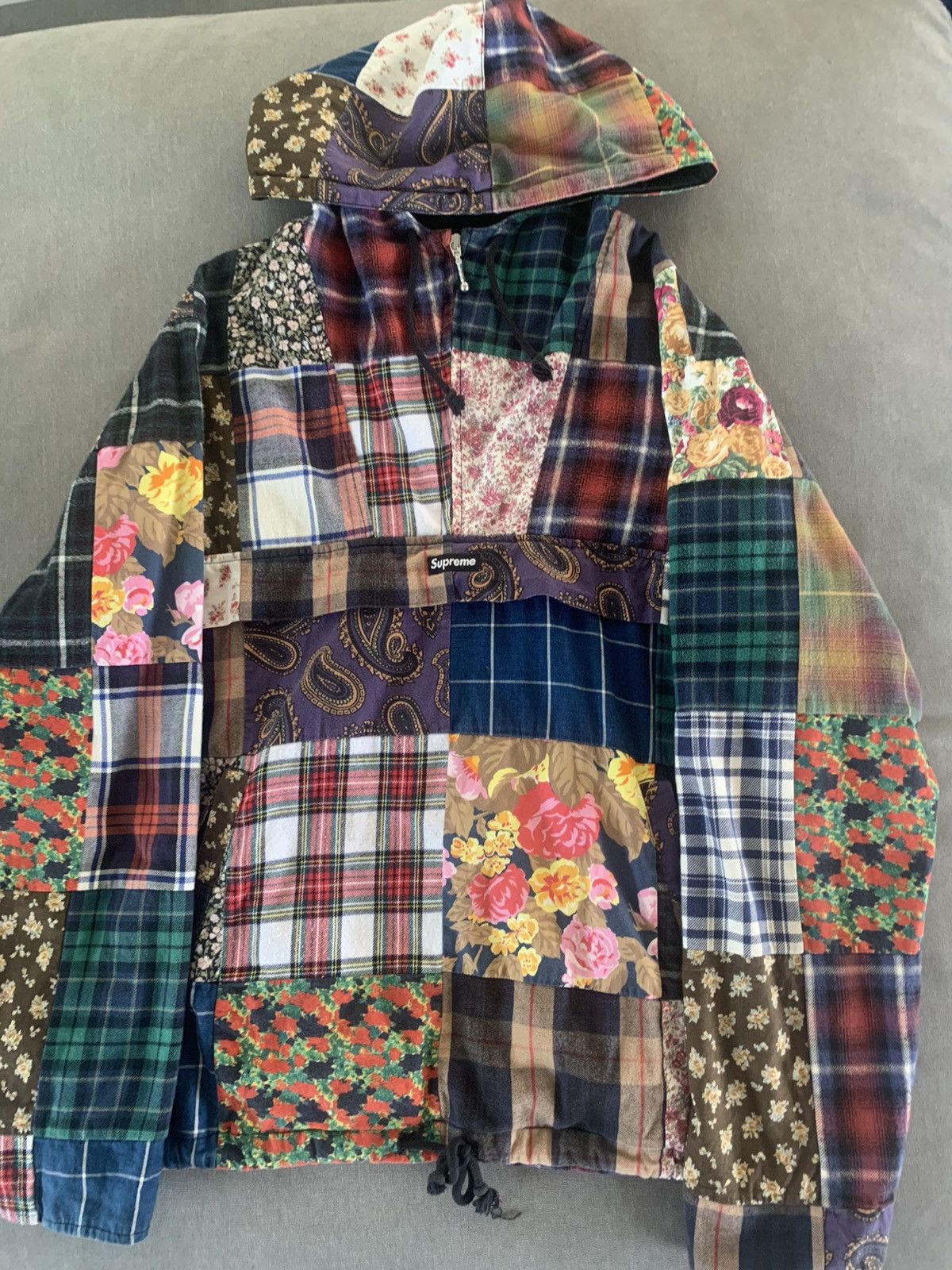 Supreme SUPREME PATCHWORK ANORAK | Grailed