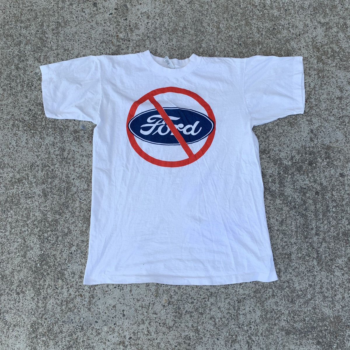 Racing × Streetwear × Vintage Vintage 80s fuck ford anti ford t shirt ...
