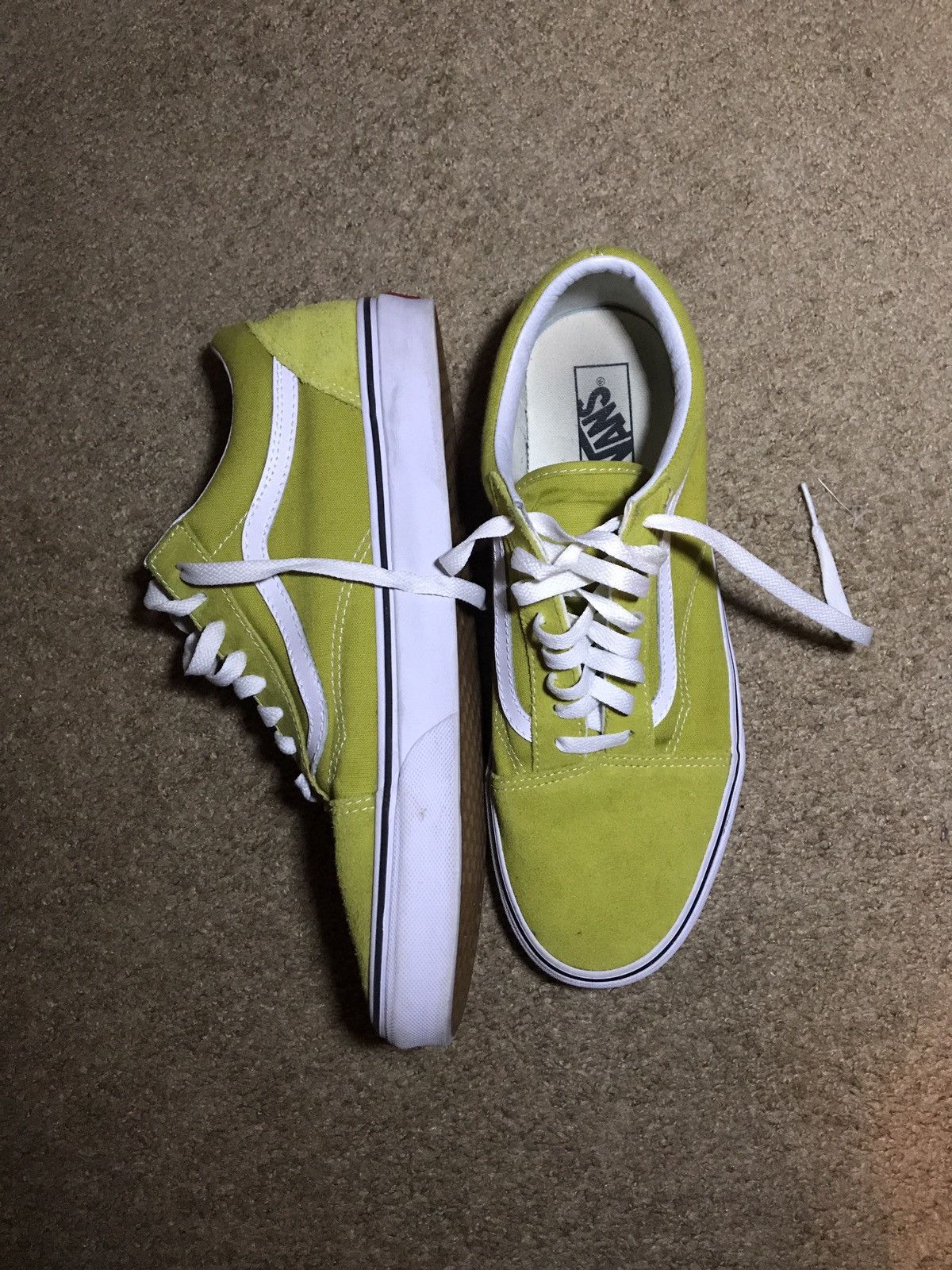 Vans LIME GREEN VANS | Grailed
