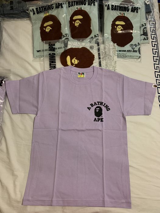 Bape Bape ATS "Apes Together Stronger" Tee Purple (Small) | Grailed