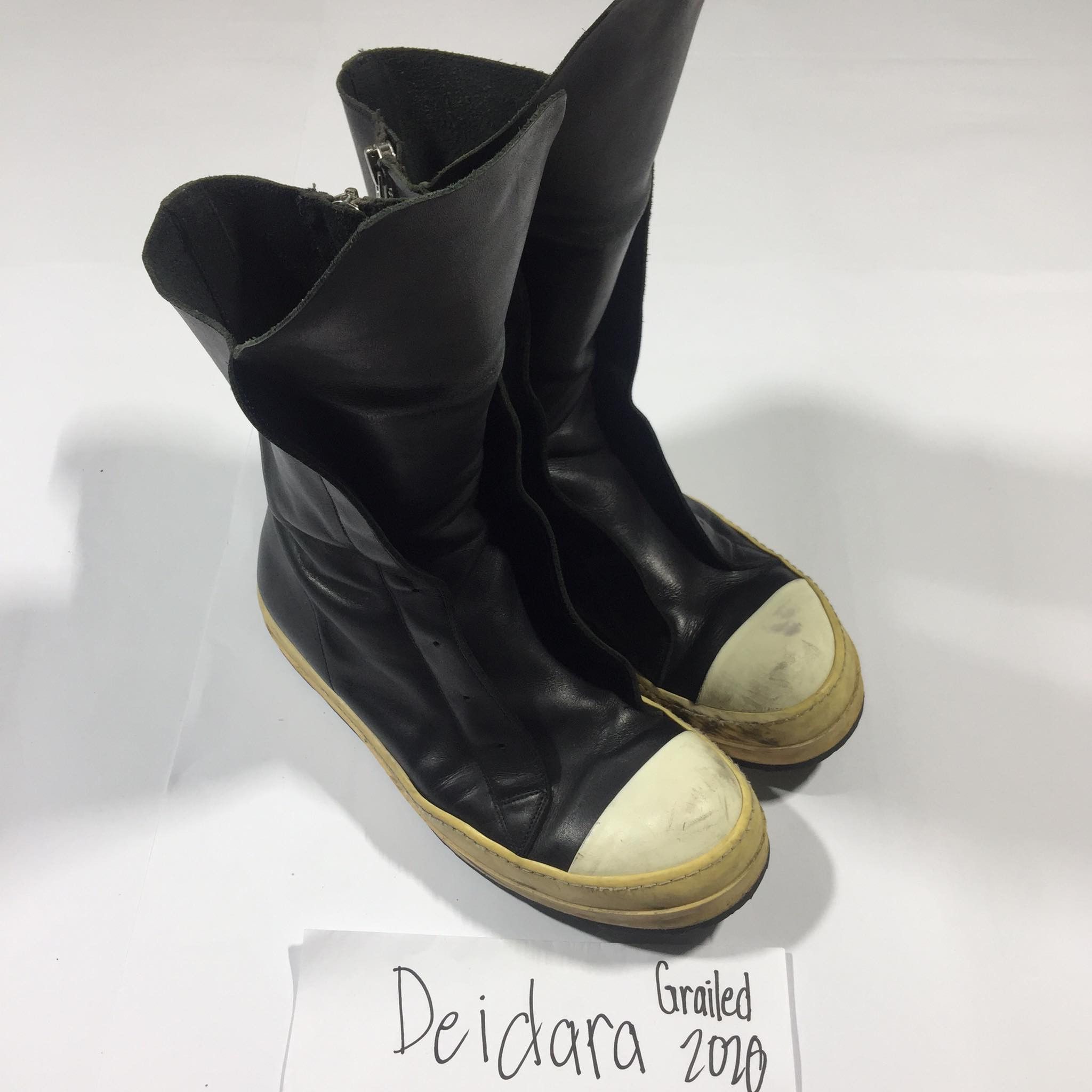 Rick Owens Rick Owens Mainline Laceless Ramones | Grailed