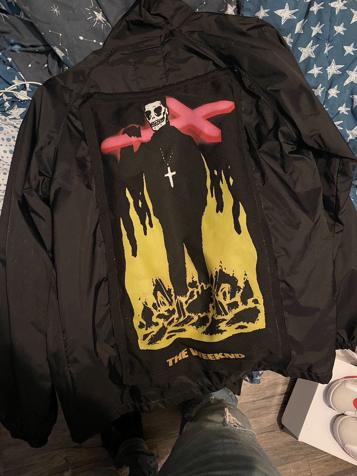 The Weeknd The Weekend Starboy Anarchy Coach Jacket | Grailed