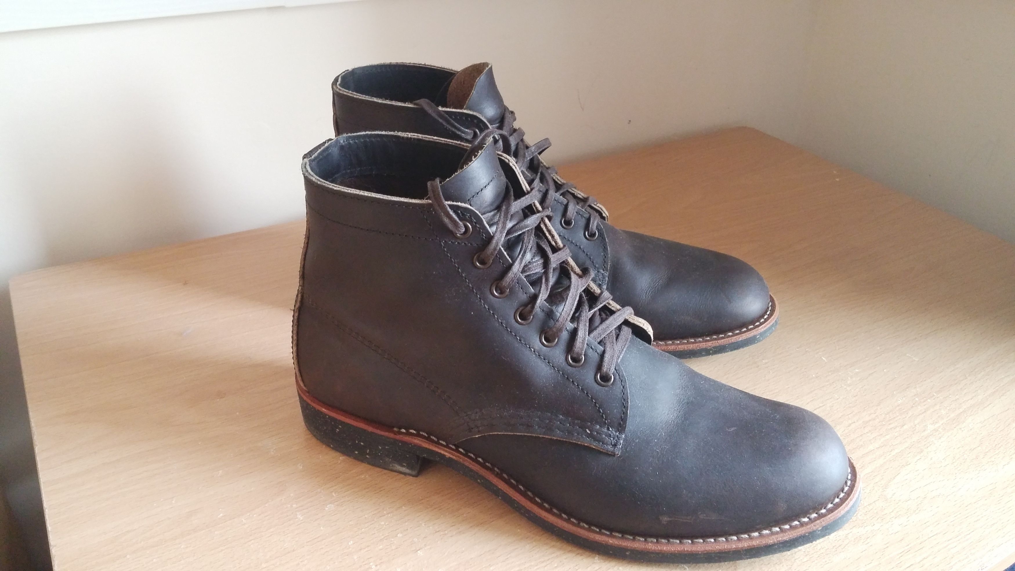 Red Wing Merchant boots in Ebony | Grailed