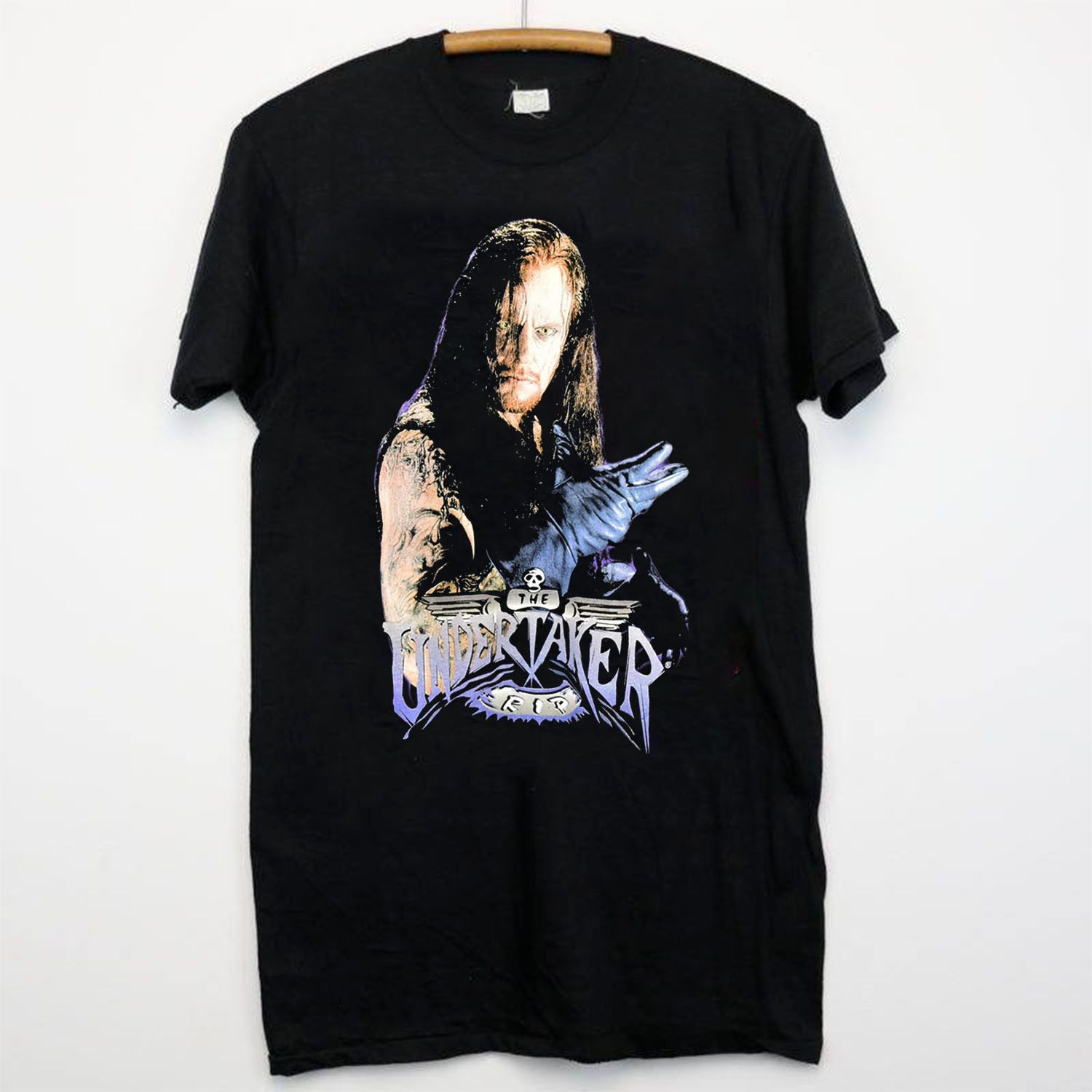 Gildan × Vintage × Wwf Vintage The Undertaker RIP Wrestling T-Shirt ...