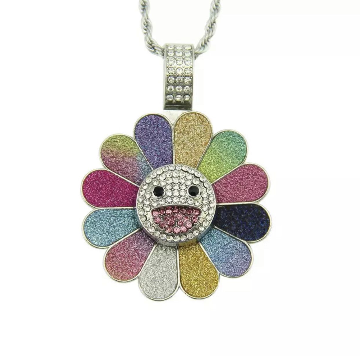 Jewelry × Luxury × Takashi Murakami Brand New Silver Spinning Takashi ...