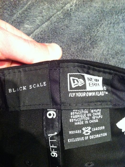 Black Scale Black Scale leather funeral cap | Grailed