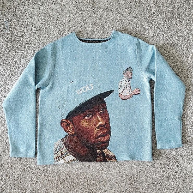 Golf Wang tyler the creator wolf tapestry | Grailed