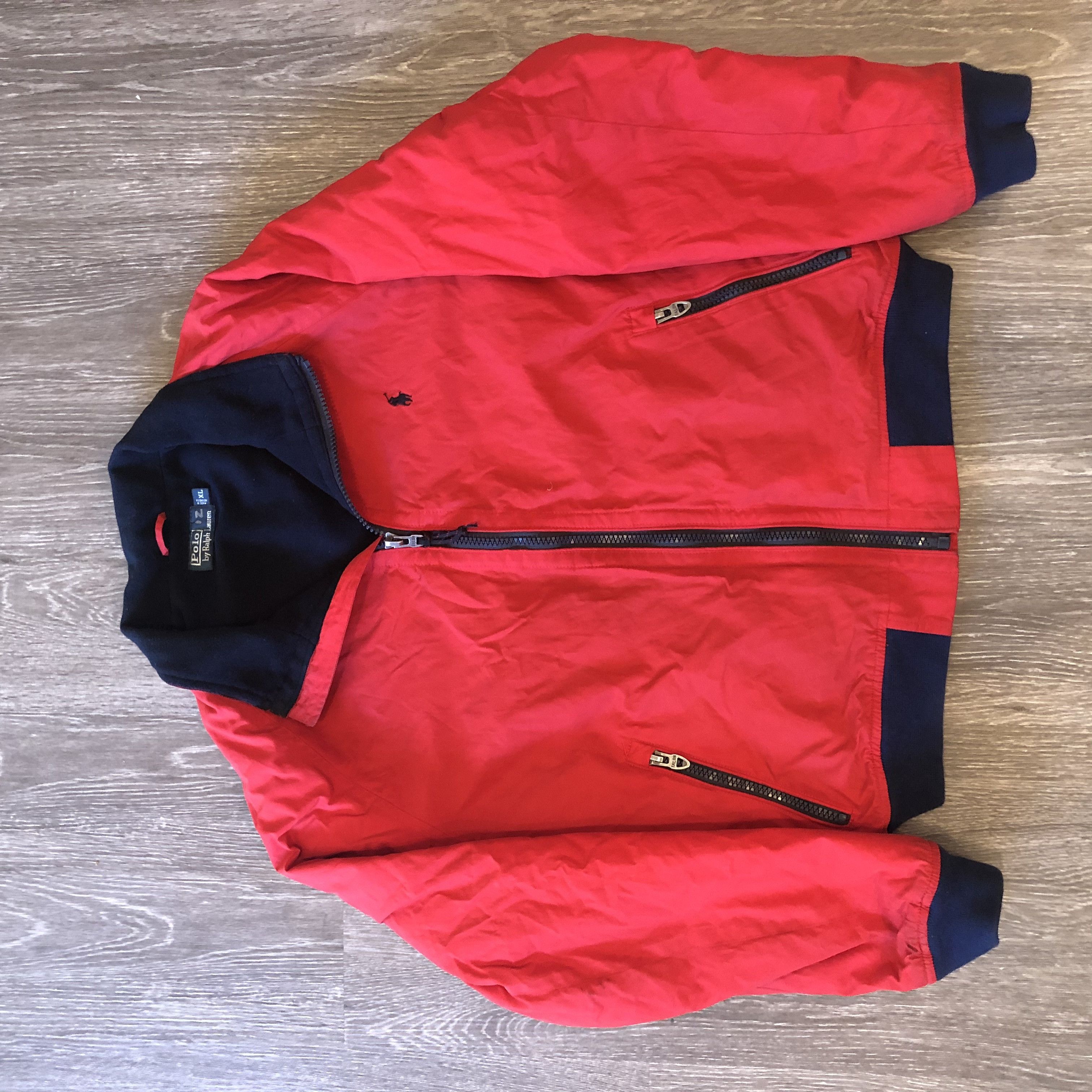 Polo Ralph Lauren Red Polo Jacket | Grailed