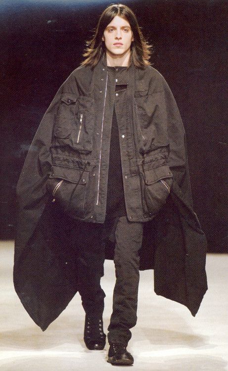 Raf Simons Waves Runway Cloak | Grailed