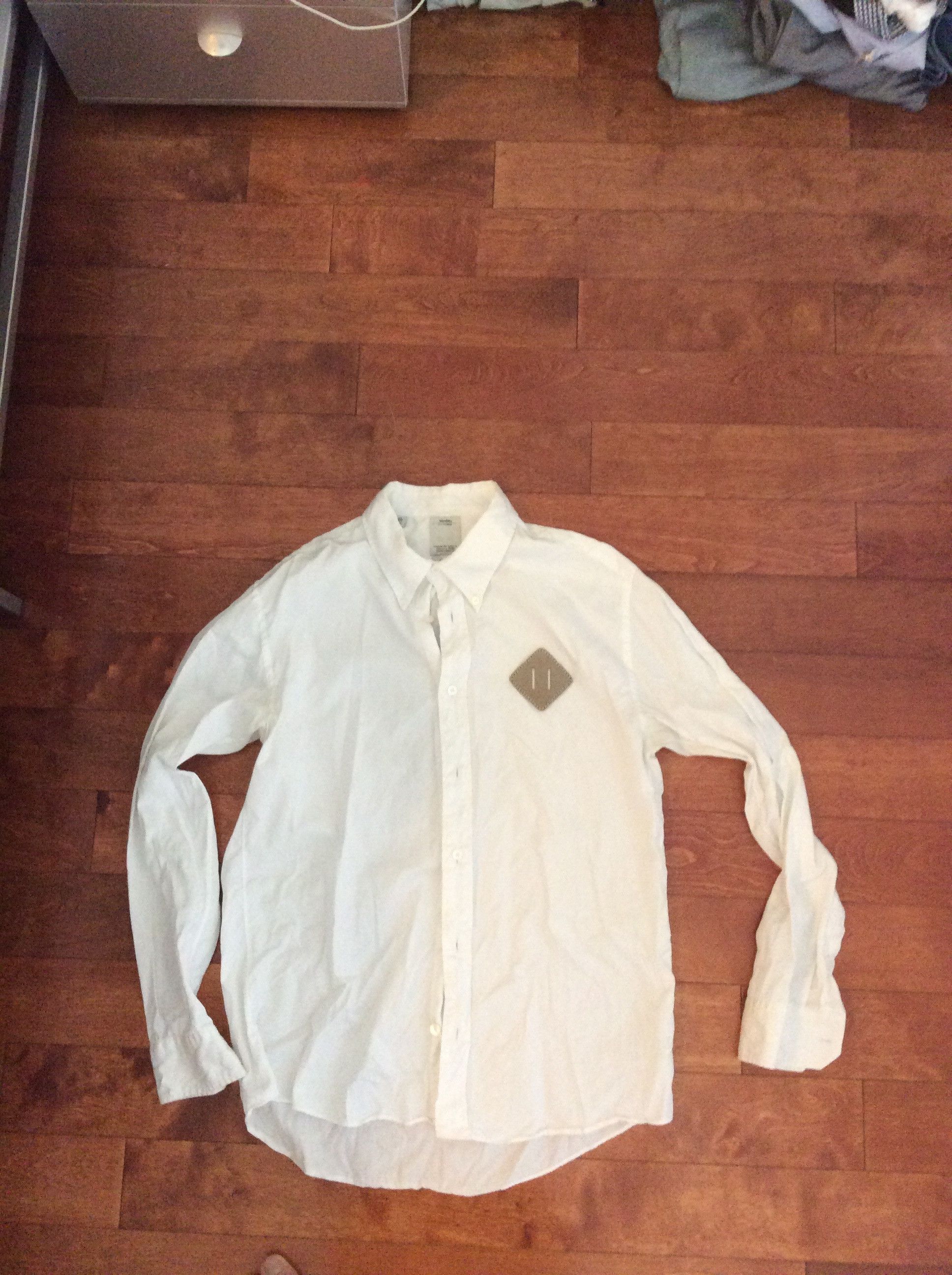 Visvim white button down | Grailed