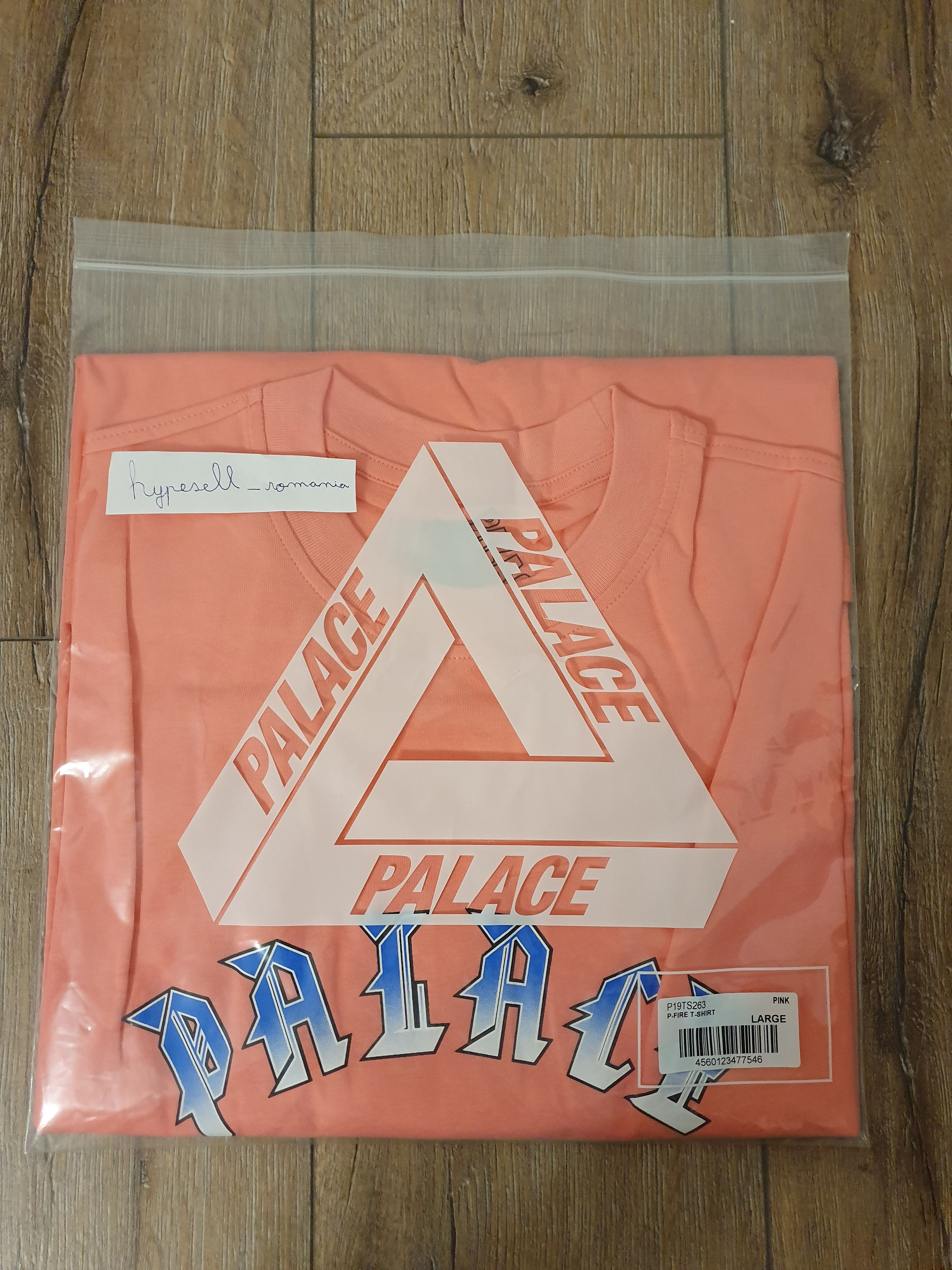 Palace Palace Spitfire P-Fire Tee Pink | Grailed