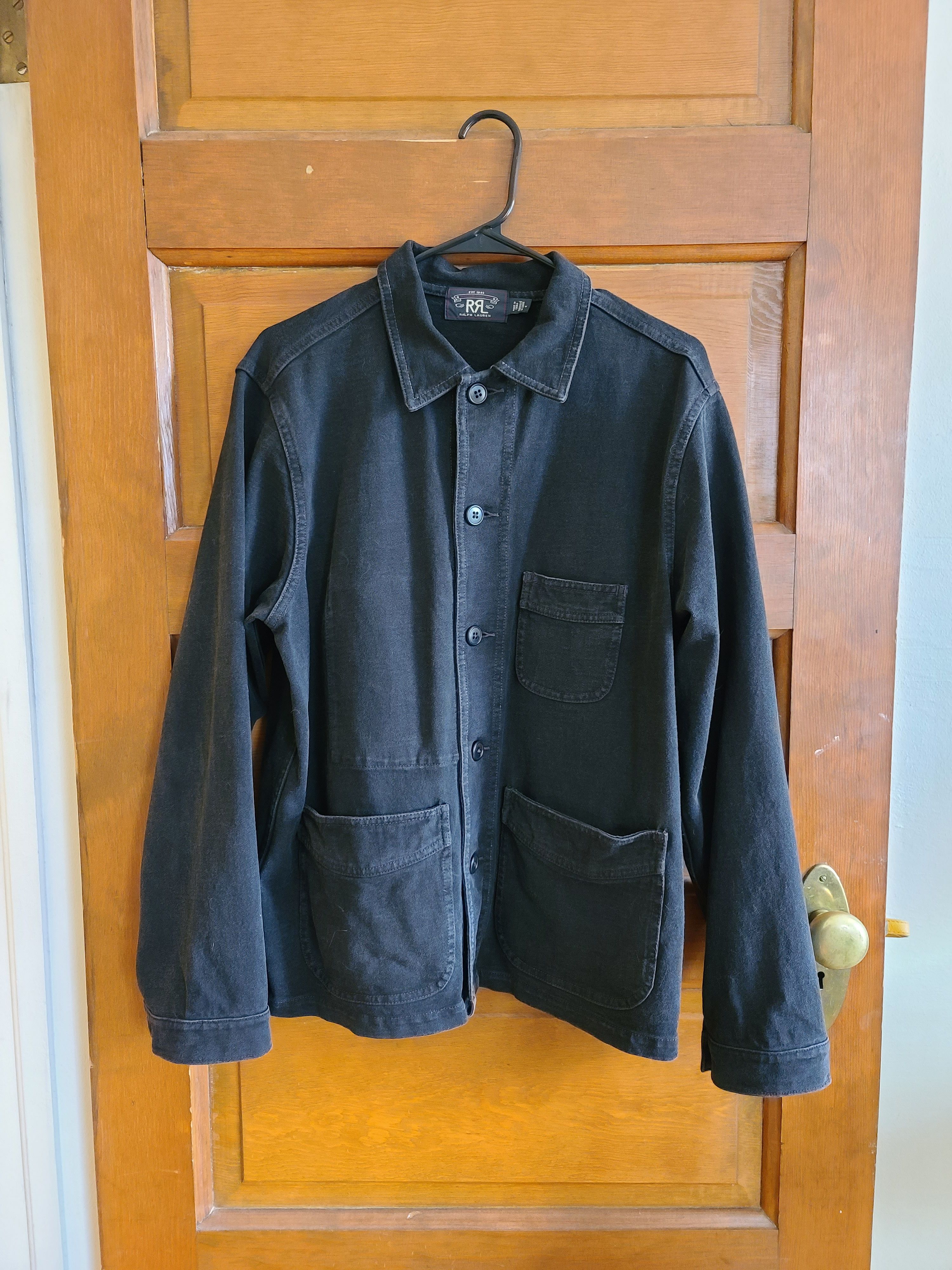 RRL Ralph Lauren RRL Cotton Jersey Chore Coat | Grailed