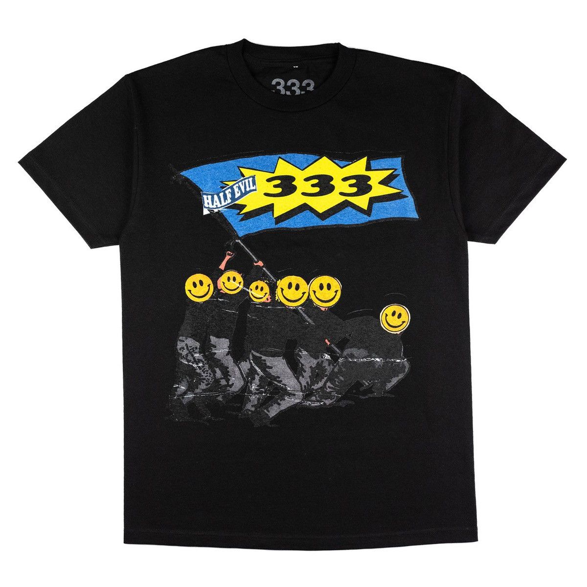 GEORRGE OLIVIER × Half Evil × Superrradical Half Evil 333 Smiley Face ...