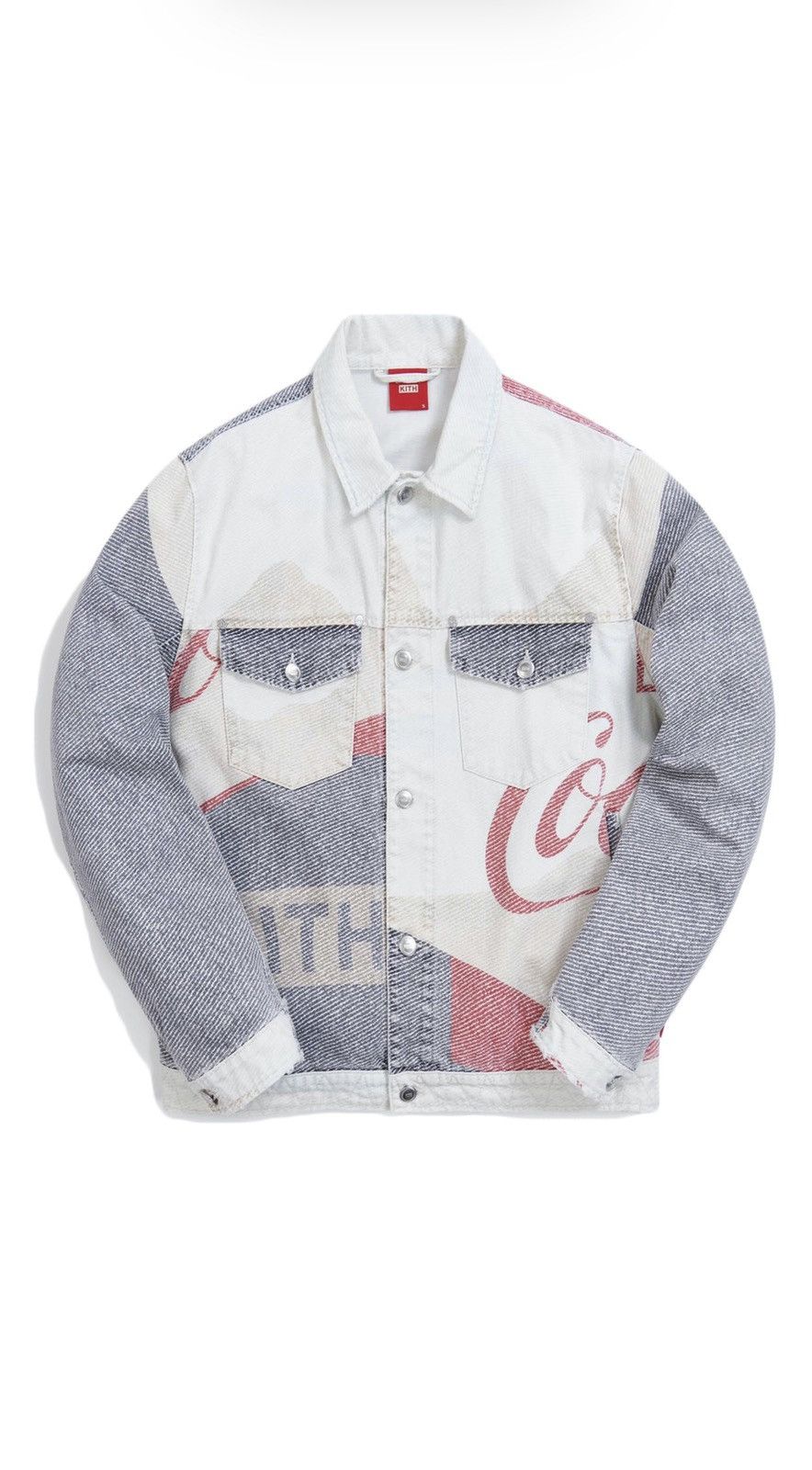 Kith Kith x Coca Cola Mountains Denim Jacket Multi Color | Grailed