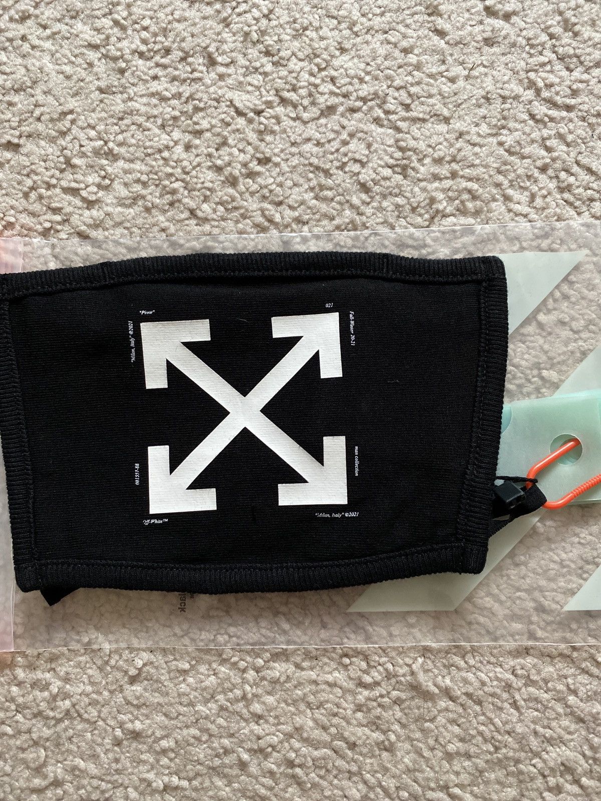 Off-White Face Mask Off White Arrow across SS20 | Grailed