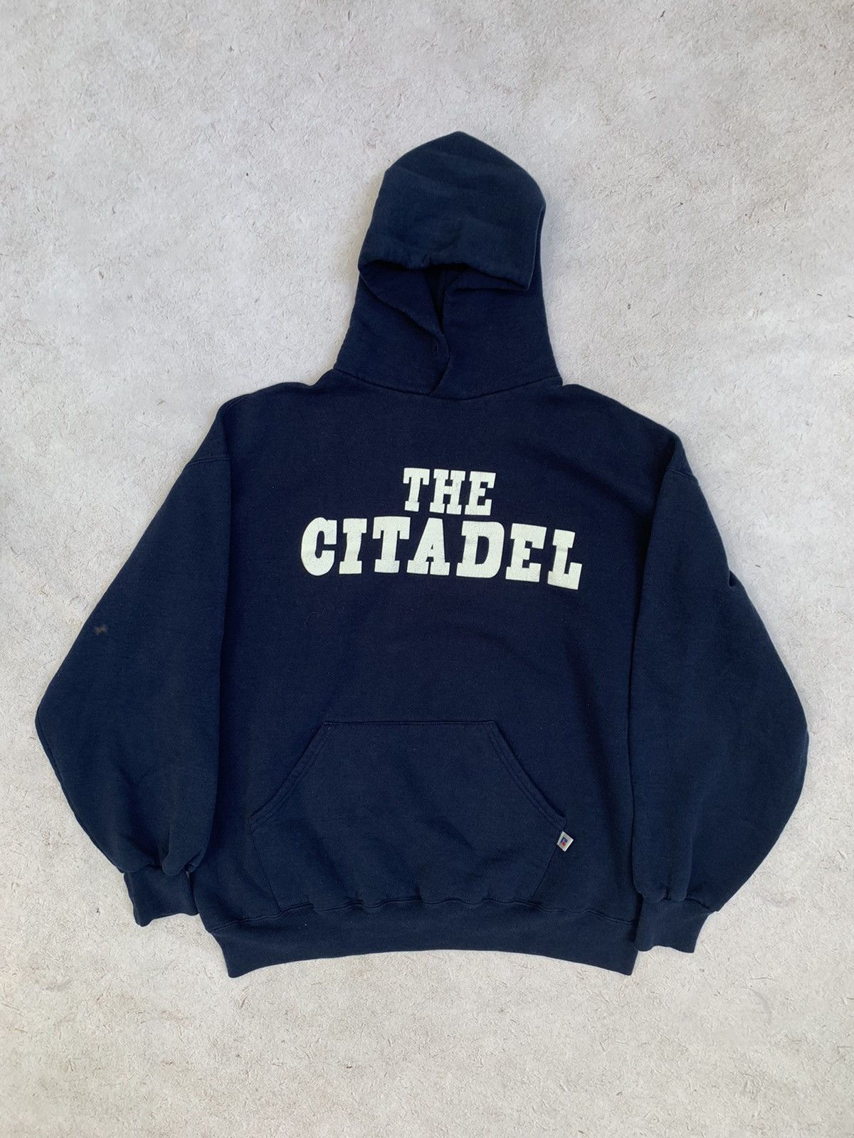 Vintage 90s Russell Tag “The Citadel” Hoodie | Grailed