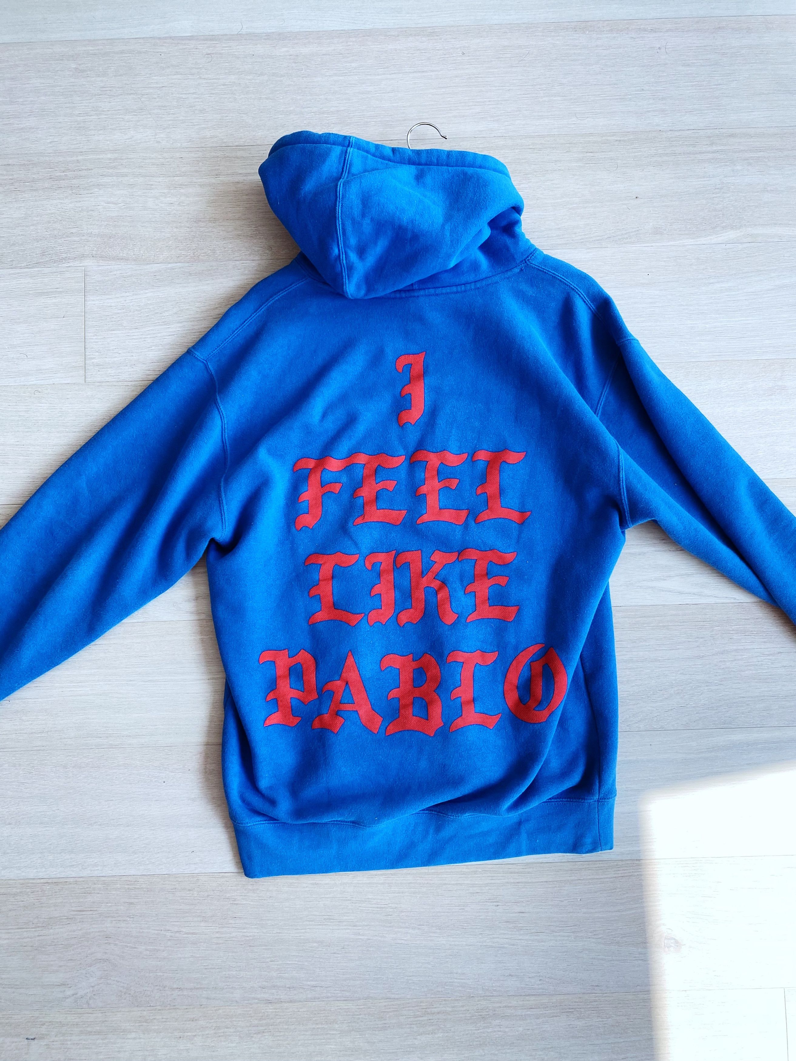 Kanye West Kanye West “I Feel Like Pablo” TLOP Blue Merch Hoodie | Grailed
