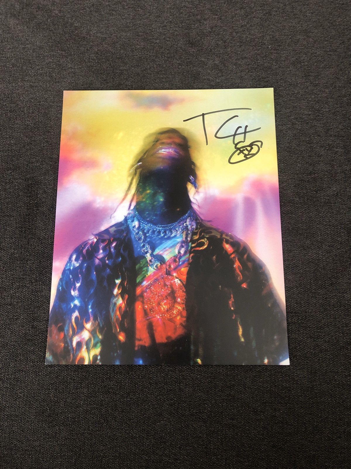 Travis Scott Travis Scott Signed Lithograph | Grailed
