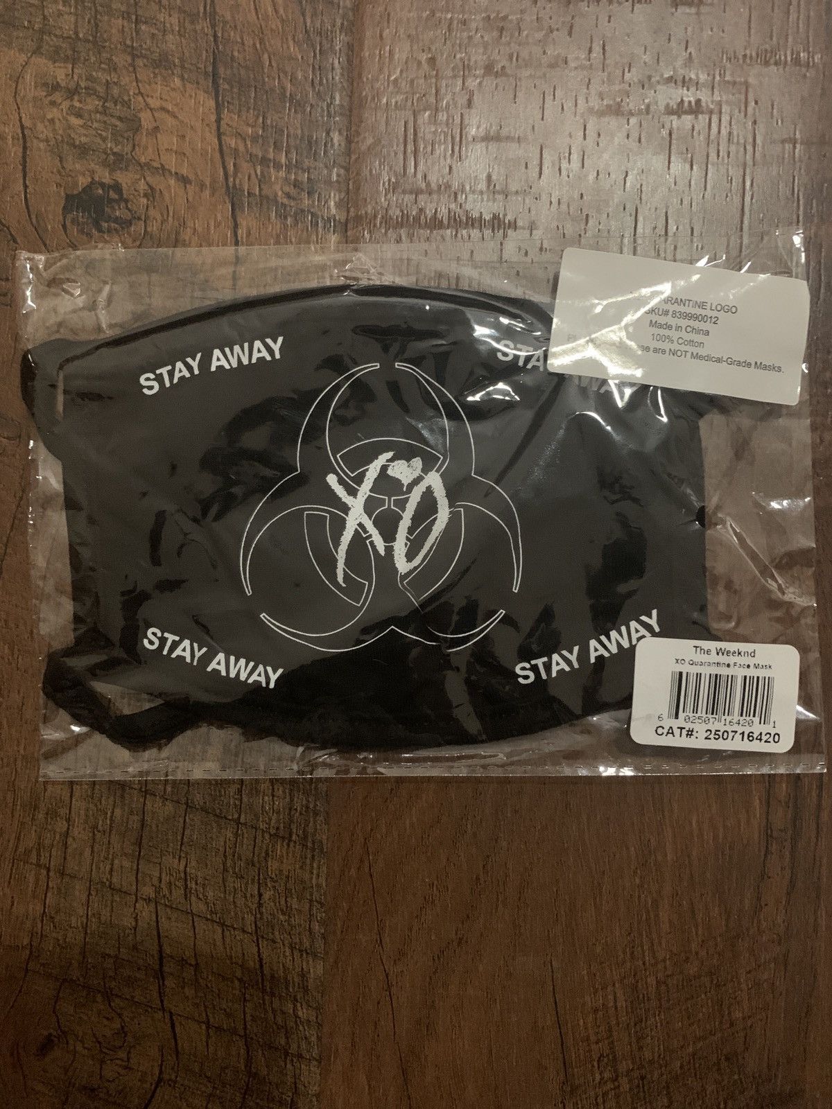 The Weeknd The weekend quarantine face mask | Grailed