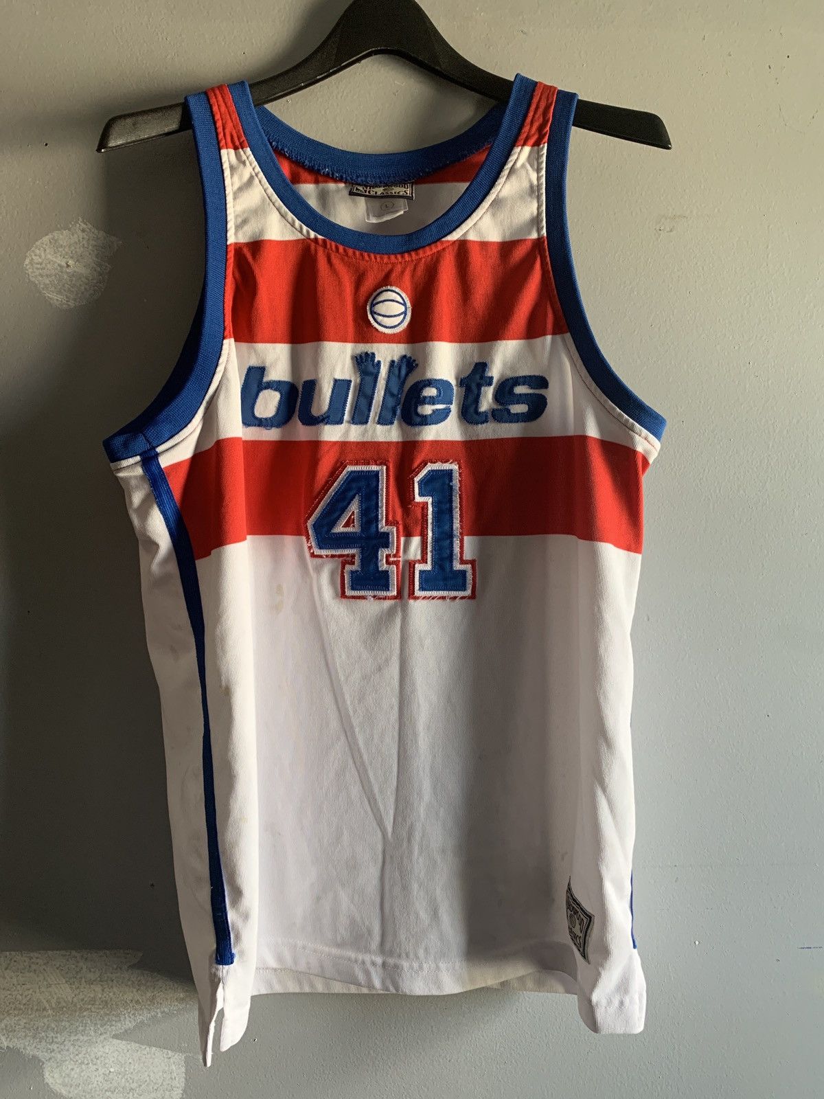NBA Wes Unseld Baltimore Bullets Jersey | Grailed