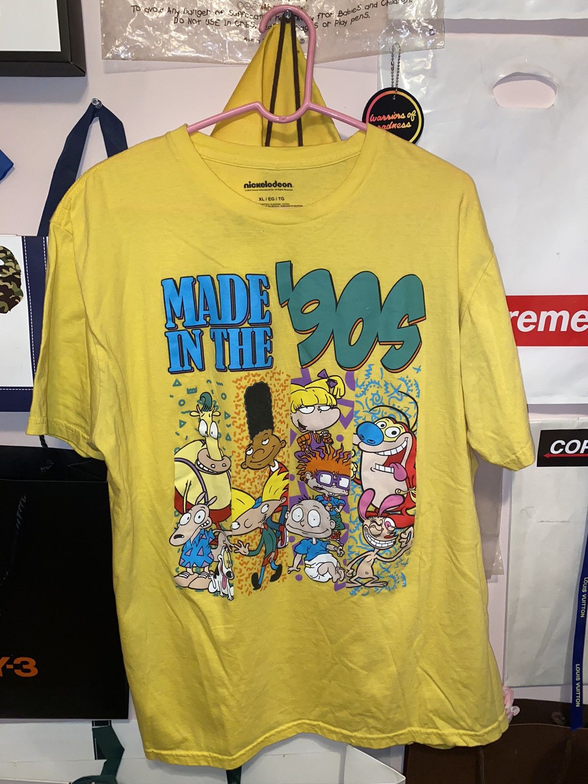 Nickelodeon Original VERY RARE Nickelodeon merch tee size XL | Grailed