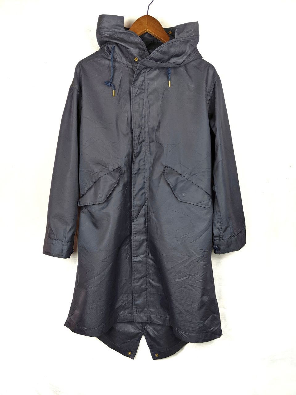 Japanese Brand × Ships Japan × Ships Jet Blue SHIPS Fishtail Parka ...