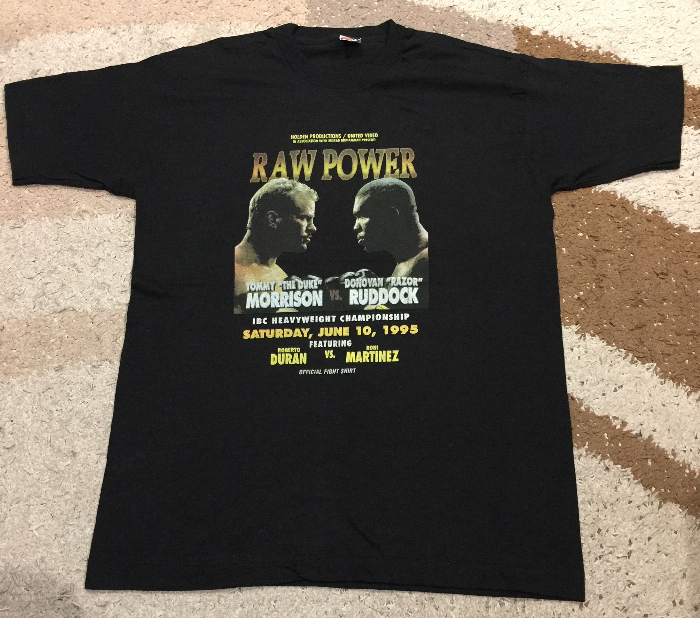 Vintage Vintage 90’s IBC Heavyweight Championship T-Shirt | Grailed