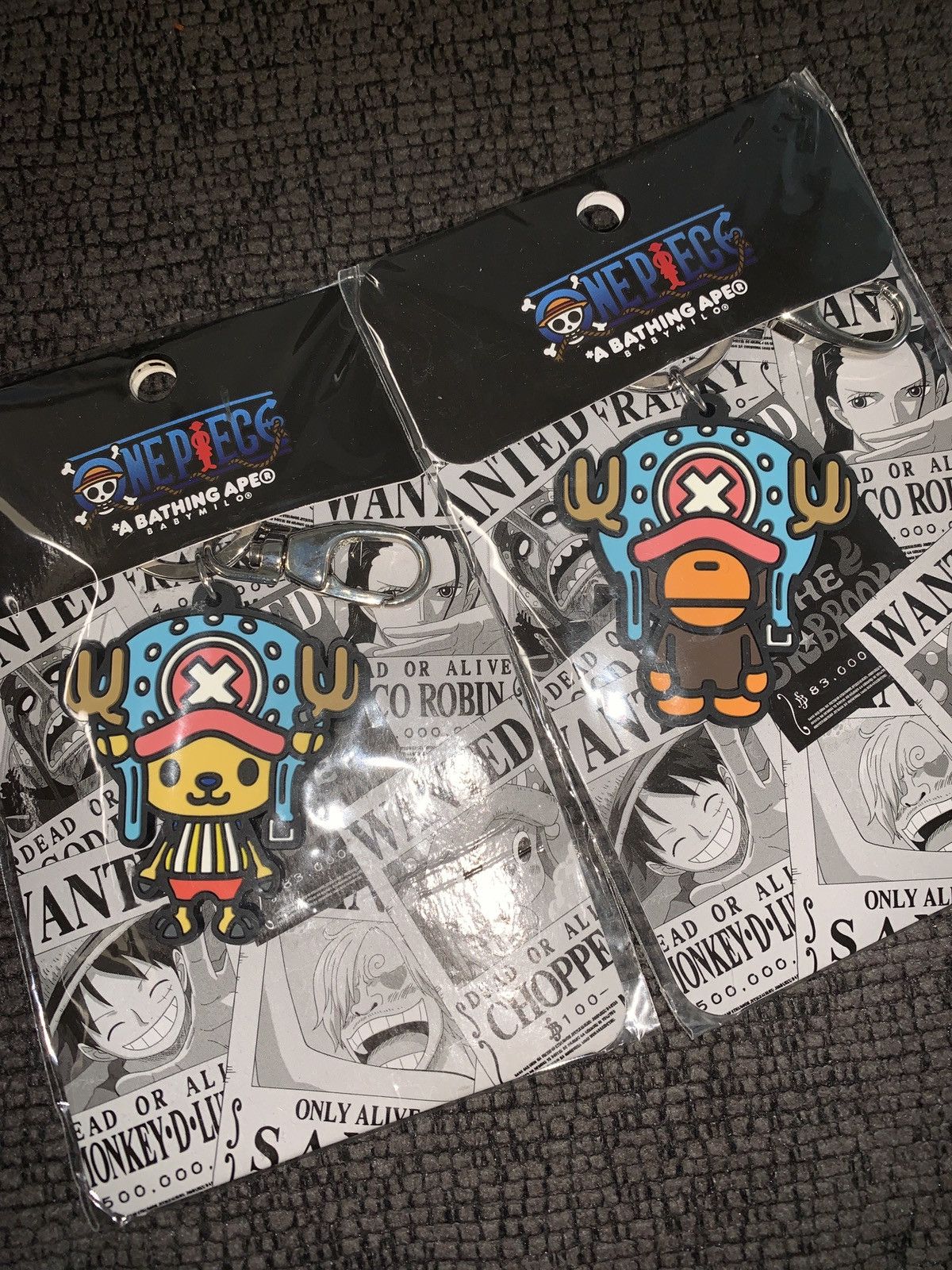 Bape × One Piece Bape x One Piece Keychains | Grailed