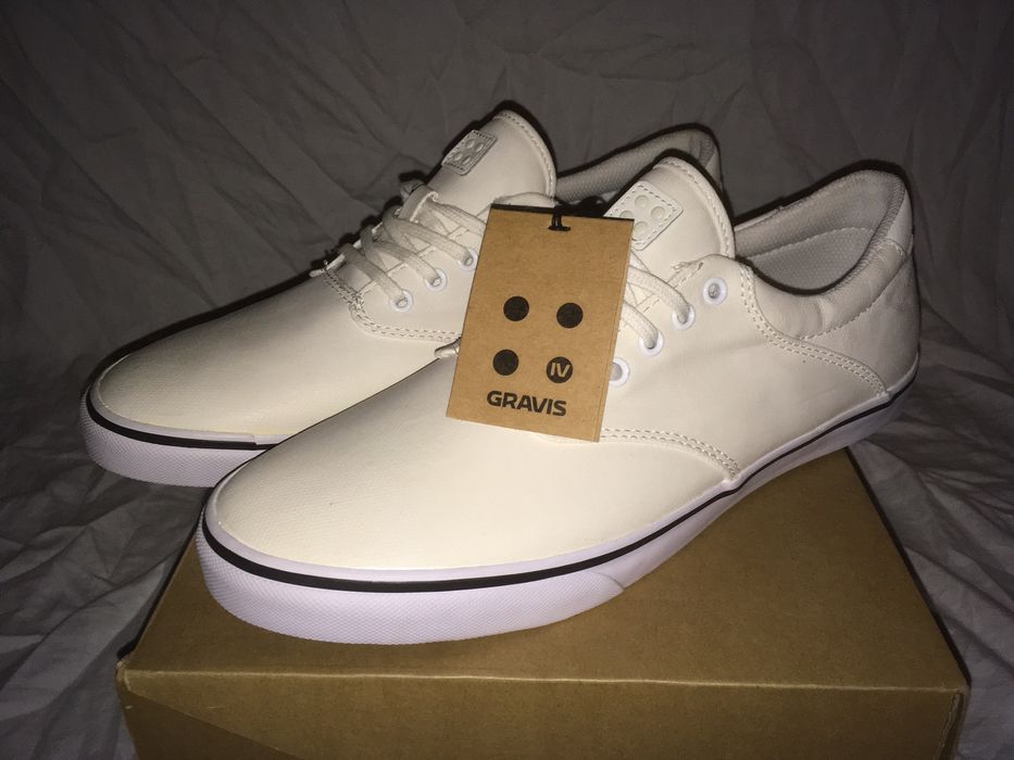 Gravis Gravis Dylan Rieder Filter LX White Wax Low-Top Sneakers | Grailed