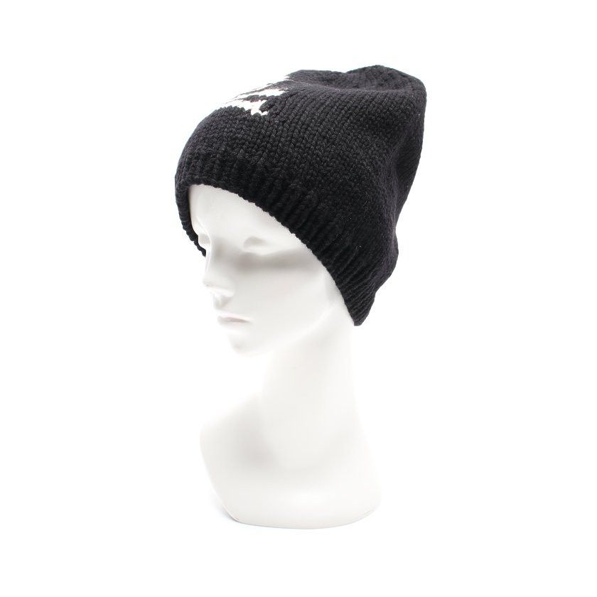Mastermind Japan Hats Black One Point Cashmere Skull Cap | Grailed