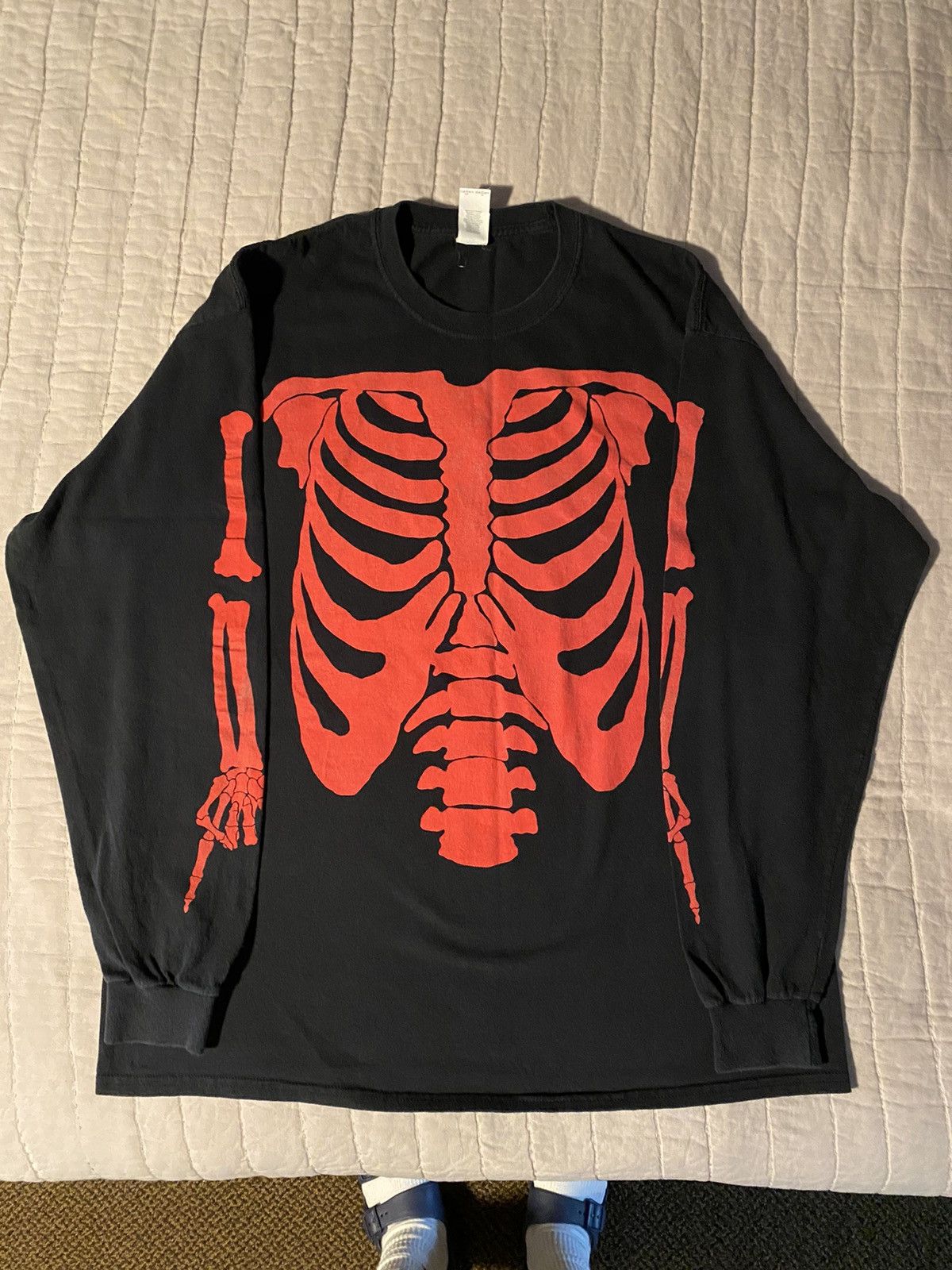 Playboi Carti Playboi Carti Skeleton Tour Merch Long Sleeve | Grailed